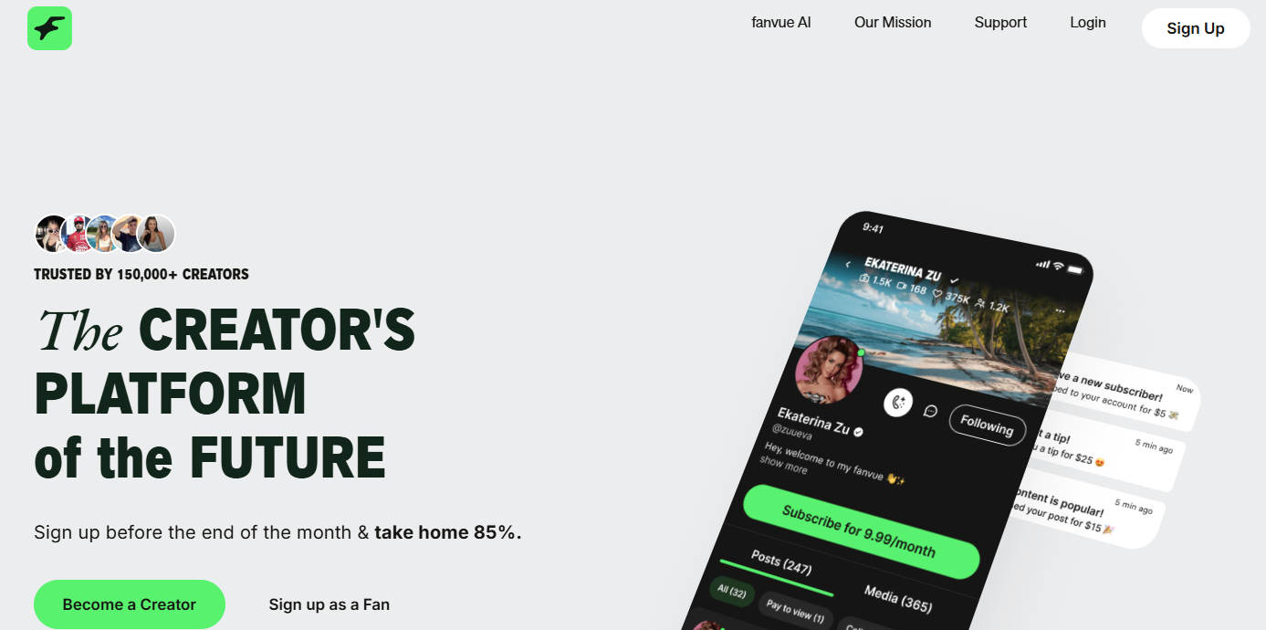 Top 20 OnlyFans Alternatives For Creators Use in 2025