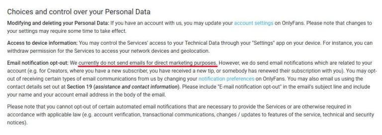 Does OnlyFans Send Email To Creators And Subscribers?
