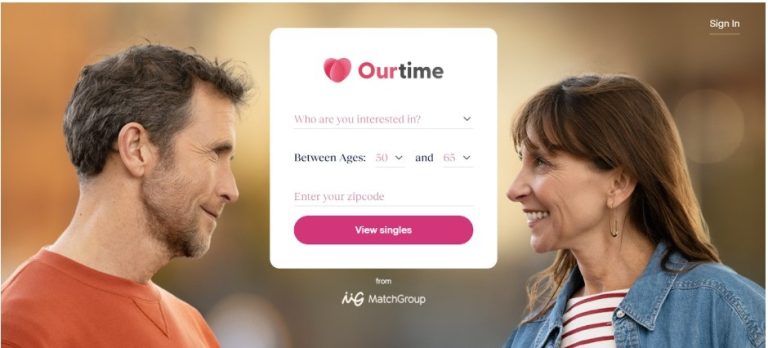 OurTime Free Trial 2026 – Premium Dating Features